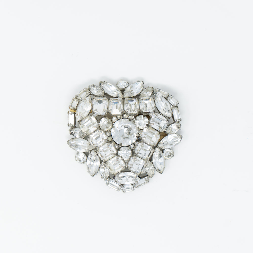 Diamond Rhinestone Brooch – Shop Divine Vintage
