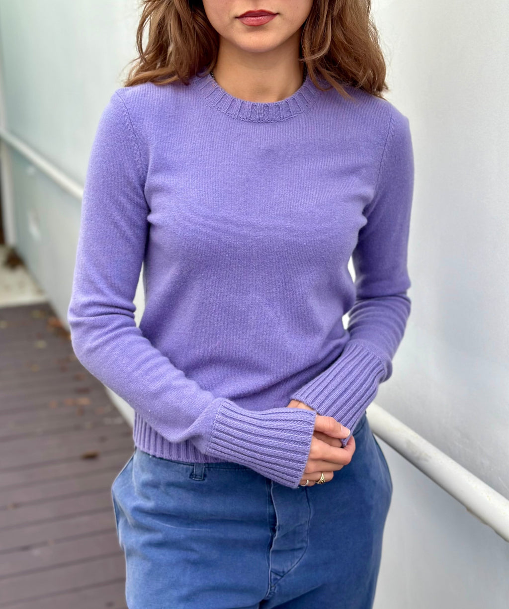 90s Ralph Lauren Lavender Cashmere Sweater – Shop Divine Vintage