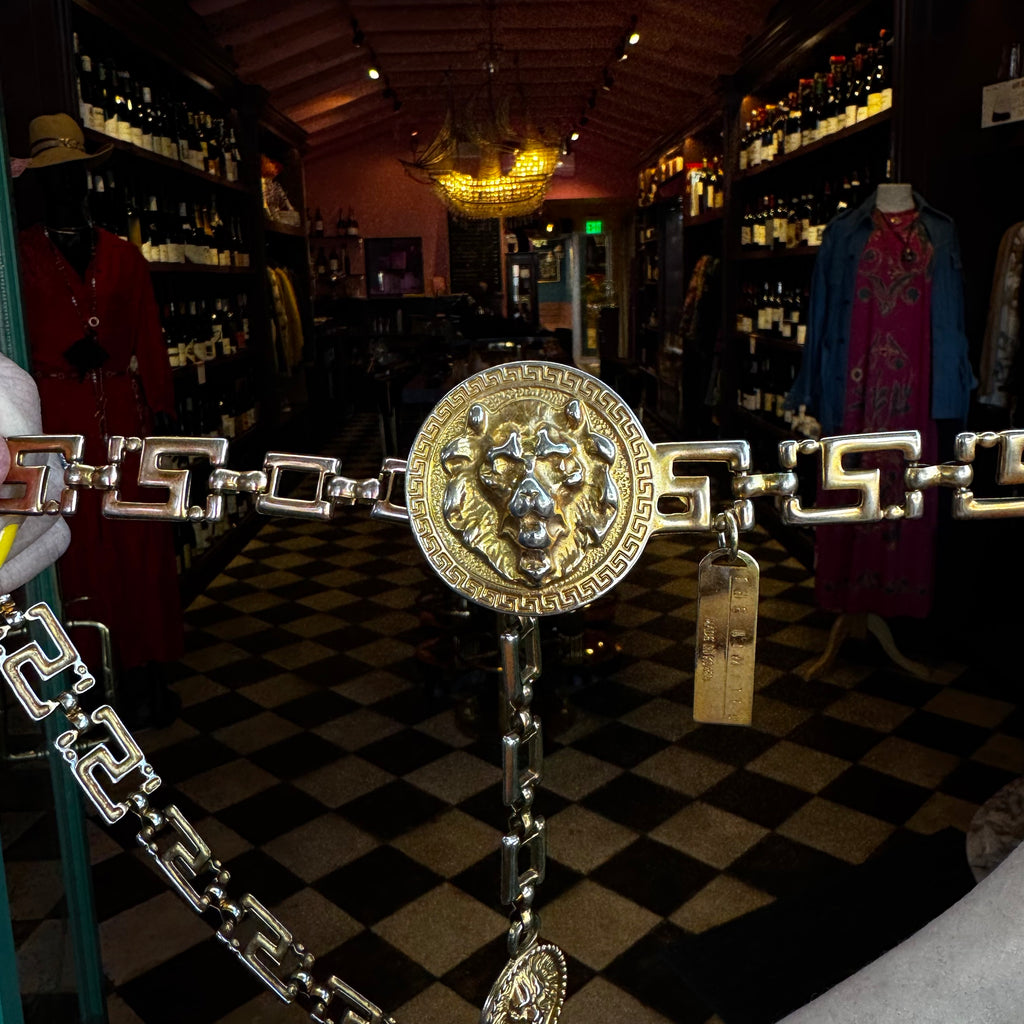 Gold Lion Link Belt – Shop Divine Vintage